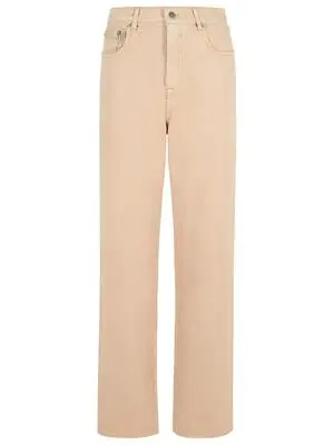 GOLDEN GOOSE Kim' Cotton Jeans - Pink