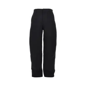 Givenchy Couture Seam Cotton Pants - Black
