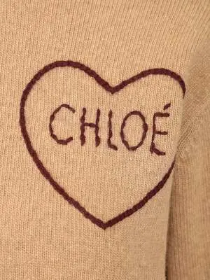 Chloé Fitted Cardigan With Logo
