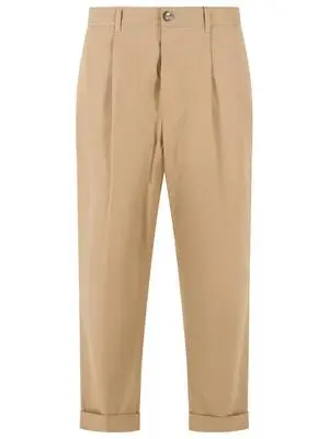 Ami Paris Slit Pants For Men