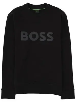 BOSS Sweatshirt With Logo - Black