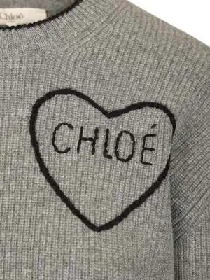 Chloé Cropped Fitted Shirt With Logo