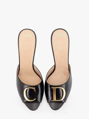 Dior Initials Leather Sandals