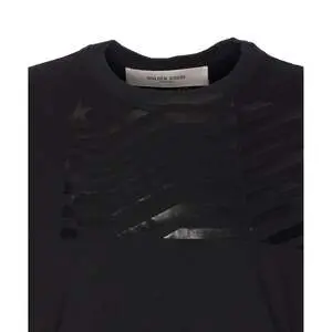 GOLDEN GOOSE Flag Print Journey Regular T-shirt
