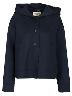 Max Mara Hooded Jacket - Blue