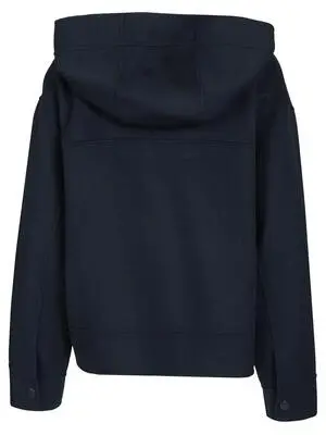 Max Mara Hooded Jacket - Blue