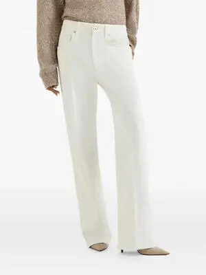 Brunello Cucinelli Decorated Straight Leg Trousers