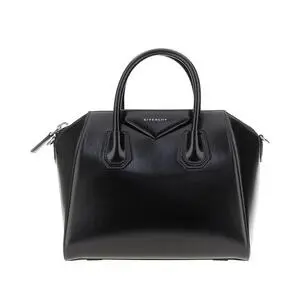 Givenchy Leather Small Antigona Bag - Black