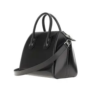 Givenchy Leather Small Antigona Bag - Black