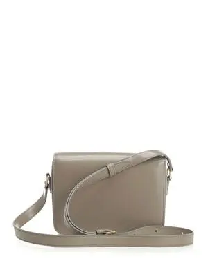 Celine Triomphe Teen Shiny Calfkin - Gray