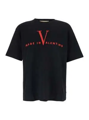 Men's Valentino Garavani Black T-shirts