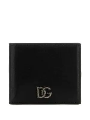 Dolce & Gabbana Tempesta Wallet With Appliqu - Black