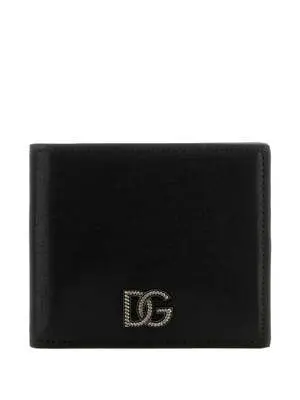 Dolce & Gabbana Tempesta Wallet With Appliqu - Black