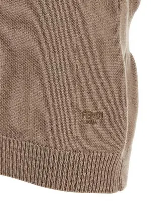 Fendi Cashmere Vest - Cream