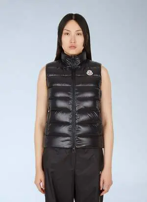 Moncler Ghany Sleeveless Jacket - Black