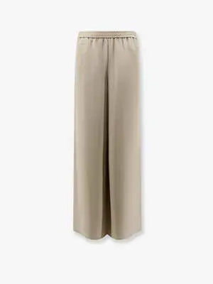 Max Mara Mxmvolonta Silk Trousers - Multicolor