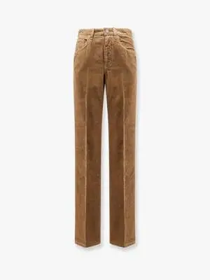 Saint Laurent Clyde Corduroy Trousers - Multicolor