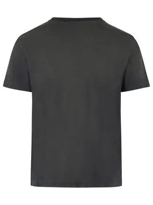 Acne Studios Faded Cotton Blend T-shirt - Black