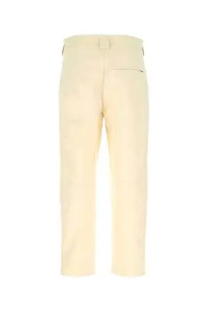 JIL SANDER Ivory Cotton Pant
