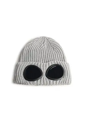 C.P. COMPANY Wool Beanie - Gray