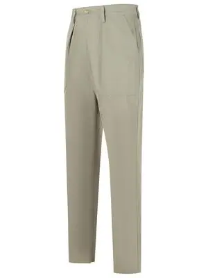 Eleventy Cotton Straight Leg Pants - Gray