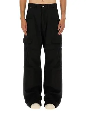 Rick Owens Stefan Cargo Pants - Black
