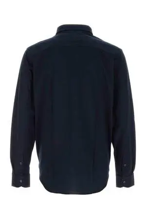Brioni Midnight Cotton Shirt - Blue