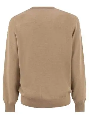 Brunello Cucinelli Pure Cashmere Crew-neck Sweater