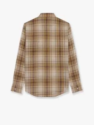 Celine Checked Cotton Shirt - Multicolor
