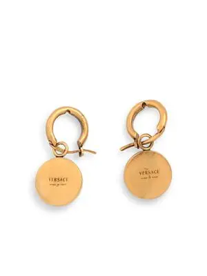 Versace Medusa' Brass Earrings