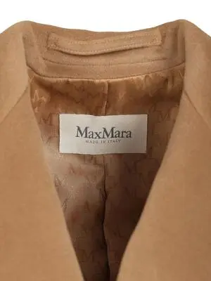 Max Mara Madame Double-breasted Coat - Cream