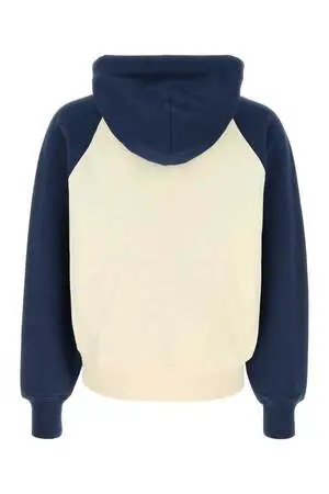 AMI Paris Two-tone Cotton Sweatshirt