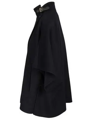 Max Mara Oversized Cape In Cashmere Drap