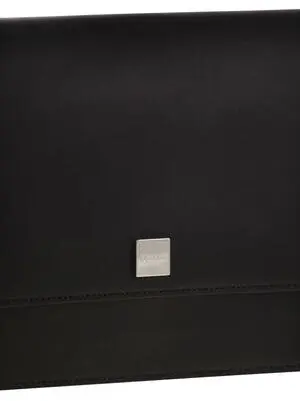 Max Mara Biancaroughm Leather Cross Body Bag - Black