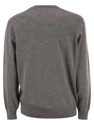 Brunello Cucinelli Pure Cashmere Crew-neck Sweater