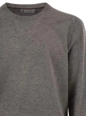 Brunello Cucinelli Pure Cashmere Crew-neck Sweater
