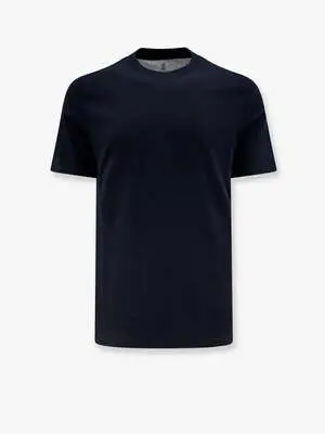 Brunello Cucinelli Cotton T-shirt - Blue