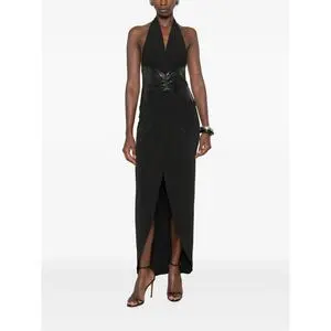 Andamane Halterneck Evening Dress