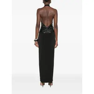 Andamane Halterneck Evening Dress