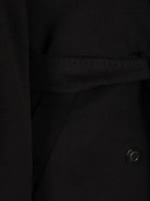 Max Mara Madame Double-breasted Coat - Black