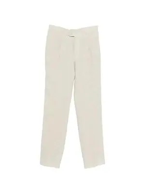 Etro Pleated Trousers With Belt Loops - Multicolor