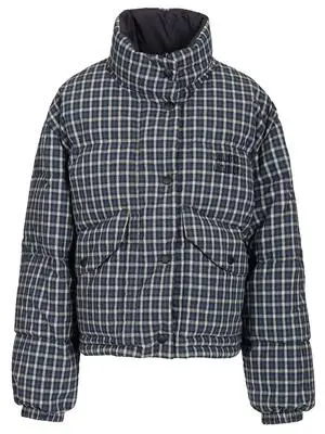 Miu Miu Reversible Down Jacket - Blue