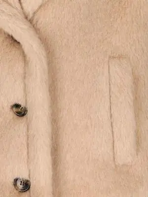 Max Mara Buttoned Jacket - Brown
