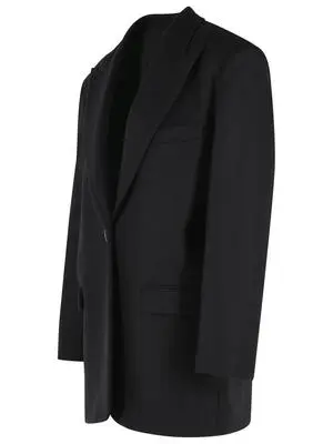 Andamane Teresa' Virgin Wool Oversize Blazer