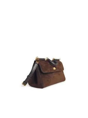 Dolce & Gabbana Sicily Leather Bag - Brown