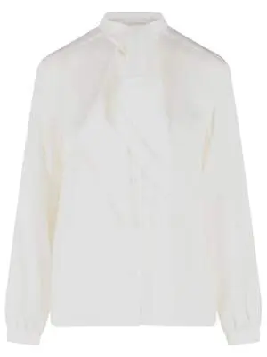 MAX MARA Max Mara 'Leccio' White Silk Shirt Women