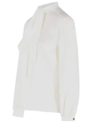 Max Mara Leccio Silk Blouse - White
