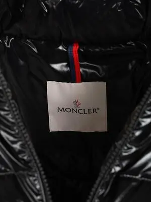 Moncler Niveole Short Nylon Down Jacket - Black