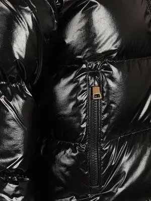 Moncler Niveole Short Nylon Down Jacket - Black