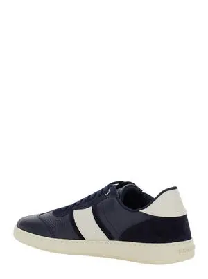 FERRAGAMO Leather Sneakers - Multicolor